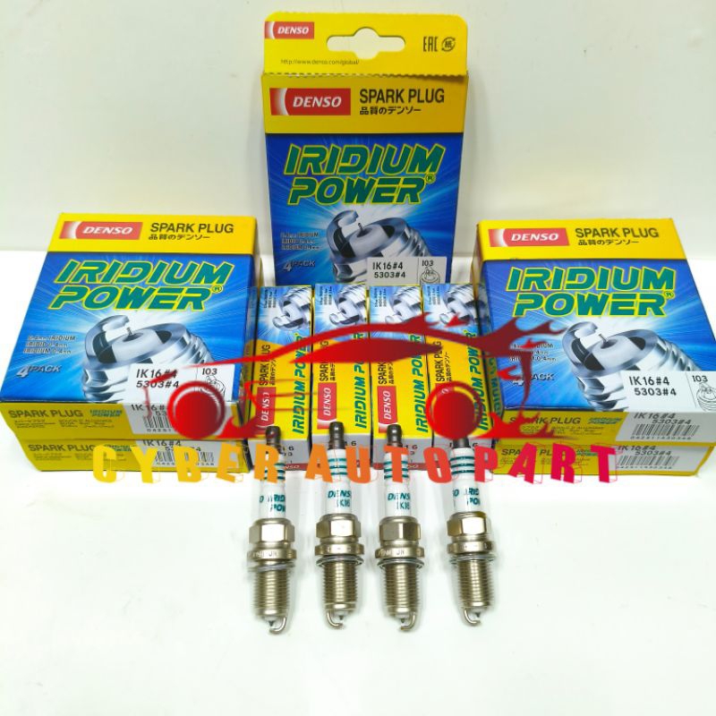 Jual Busi Iridium IK16 Denso Toyota Great Corolla Soluna Altis Yaris ...