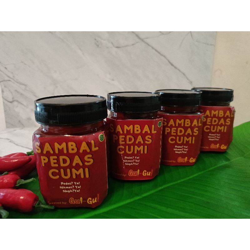 Jual Halal sambal cumi botol tanpa pengawet | Shopee Indonesia