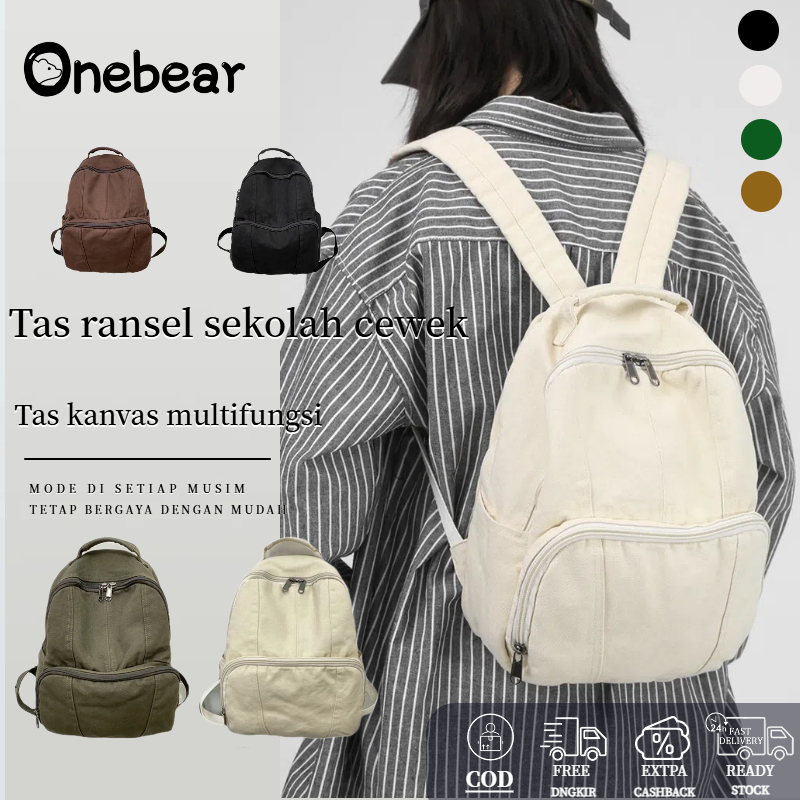Jual Onebear ready mini backpack korea tas backpack wanita tas ransel ...