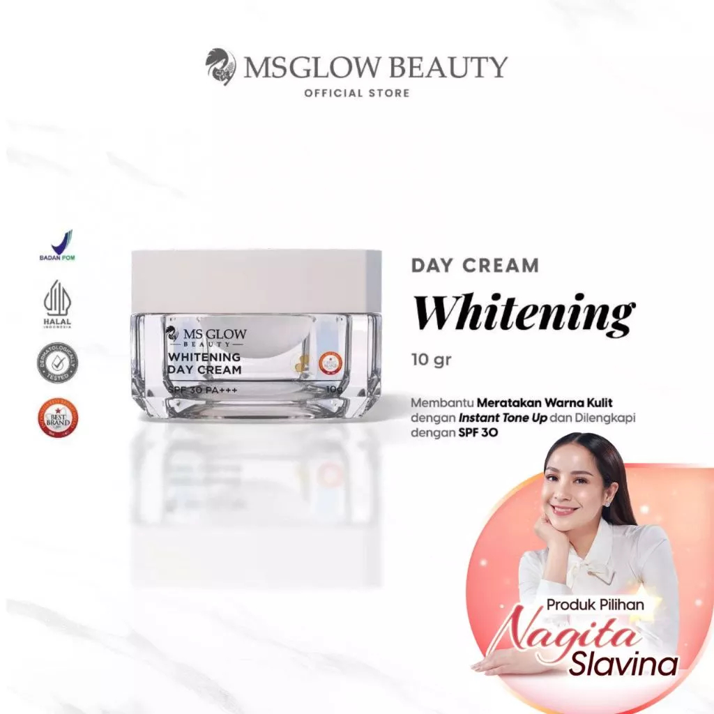 Jual MS GLOW Day cream - Sunsglow - Sunwhite - pro day whitening Krim ...