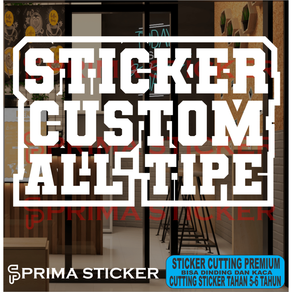 Jual cutting sticker kaca dan dinding custom keren all tipe terbaru ...