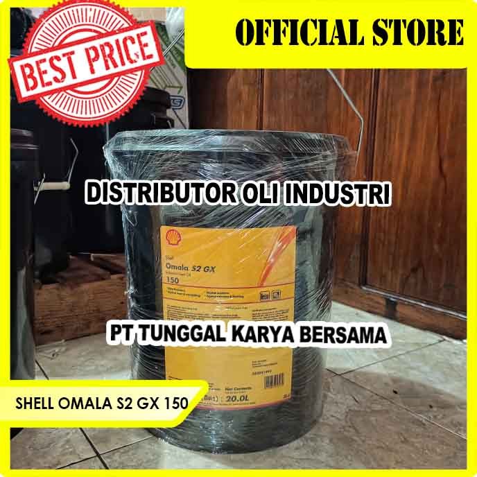 Jual SHELL OMALA S2 GX 150 ( INDUSTRIAL GEAR OIL ) | Shopee Indonesia