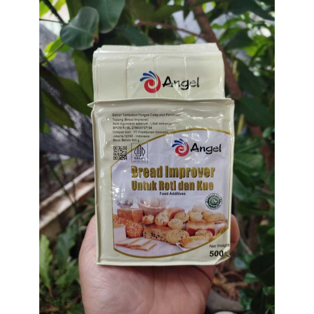 Jual Angel Bread Improver 500 gram I Pengempuk Untuk Roti dan Kue Halal MUI | Shopee Indonesia