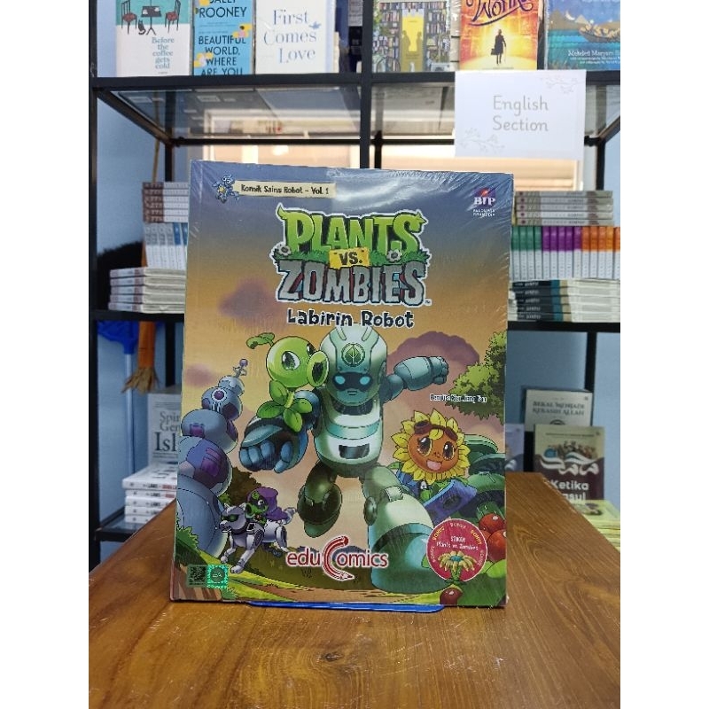 Jual Educomics plant vs zombie komik sains robot 1: labirin robot ...