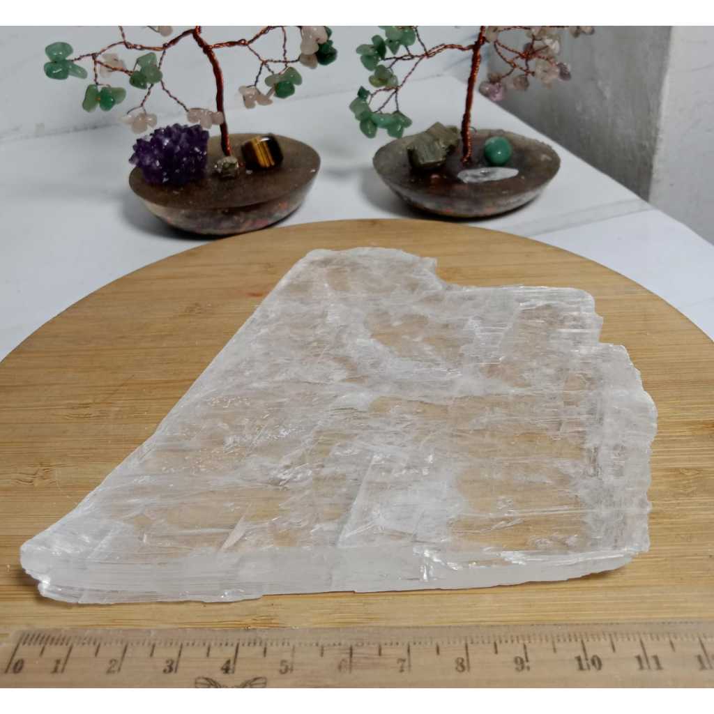 Jual Clear Selenite slab slice 205 grams Top Grade (19) | Shopee Indonesia
