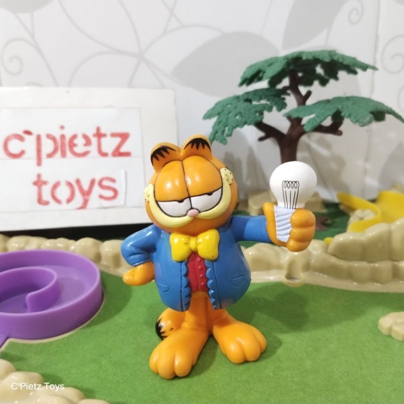 Jual Figure Vintage PAWS Garfield as Thomas Edison : Great Inventor ...