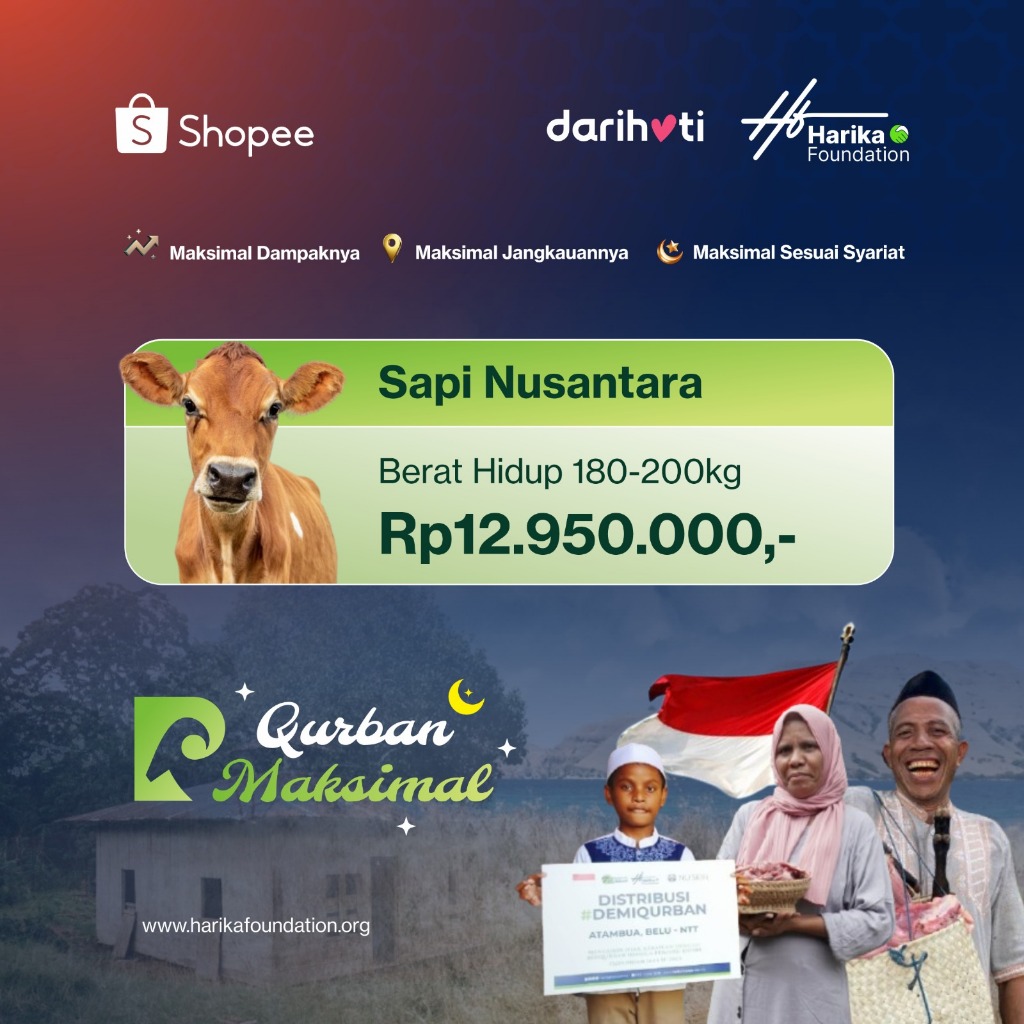 Jual Kurban Sapi Nasional - Amanah Qurban | Shopee Indonesia