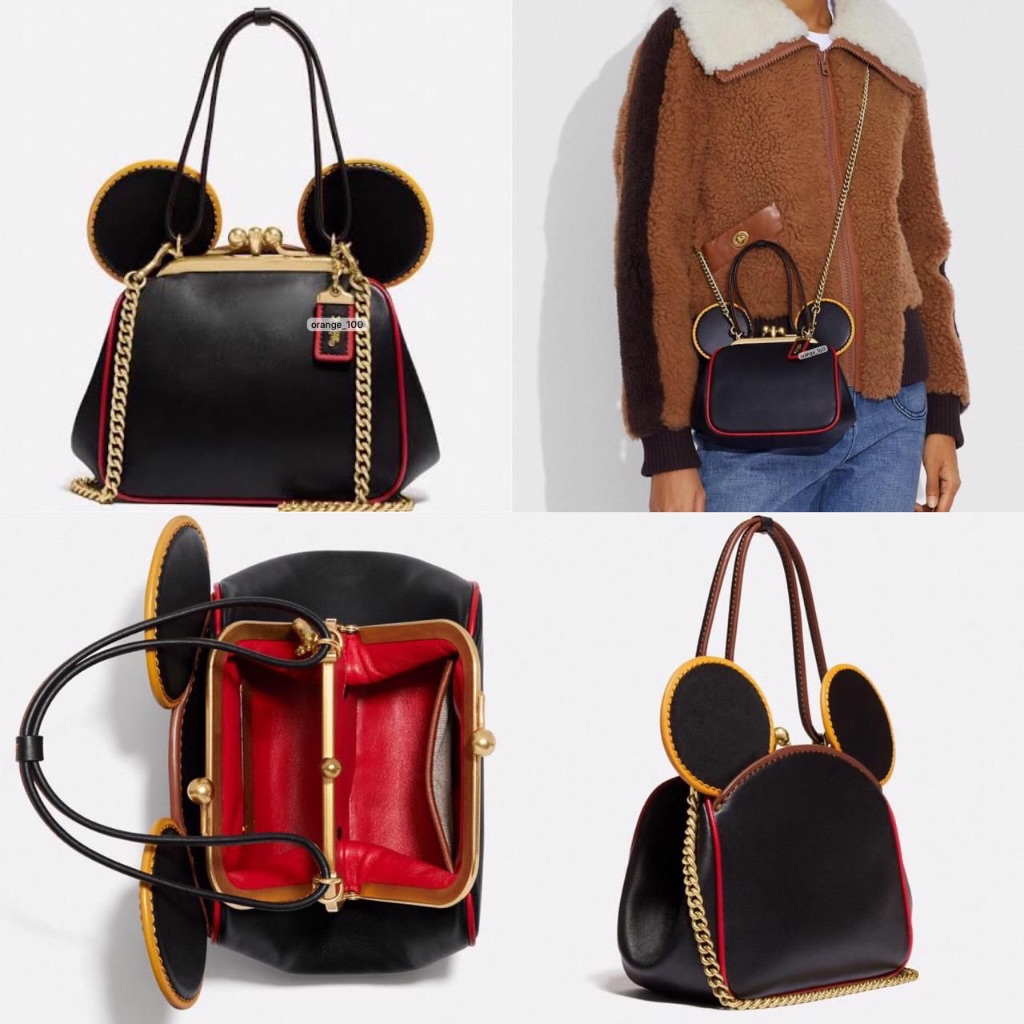 Jual TAS WANITA CO DISNEY MICKEY MOUSE X KEITH HARING KISSLOCK BAG ...