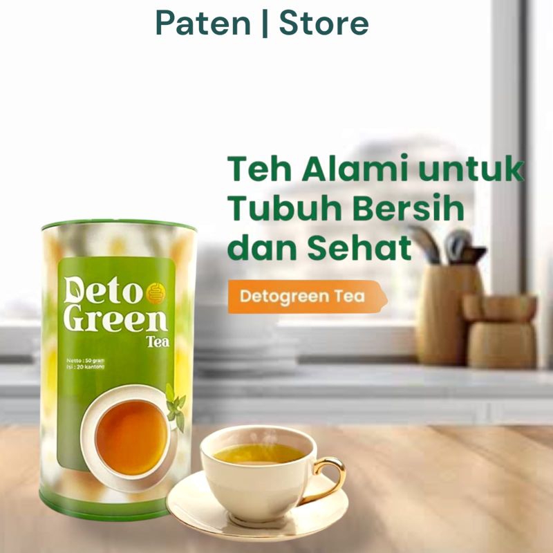 Jual DetoGreen Teh Organik Detoks Sistem Pecernaan Untuk Usus Sehat isi ...