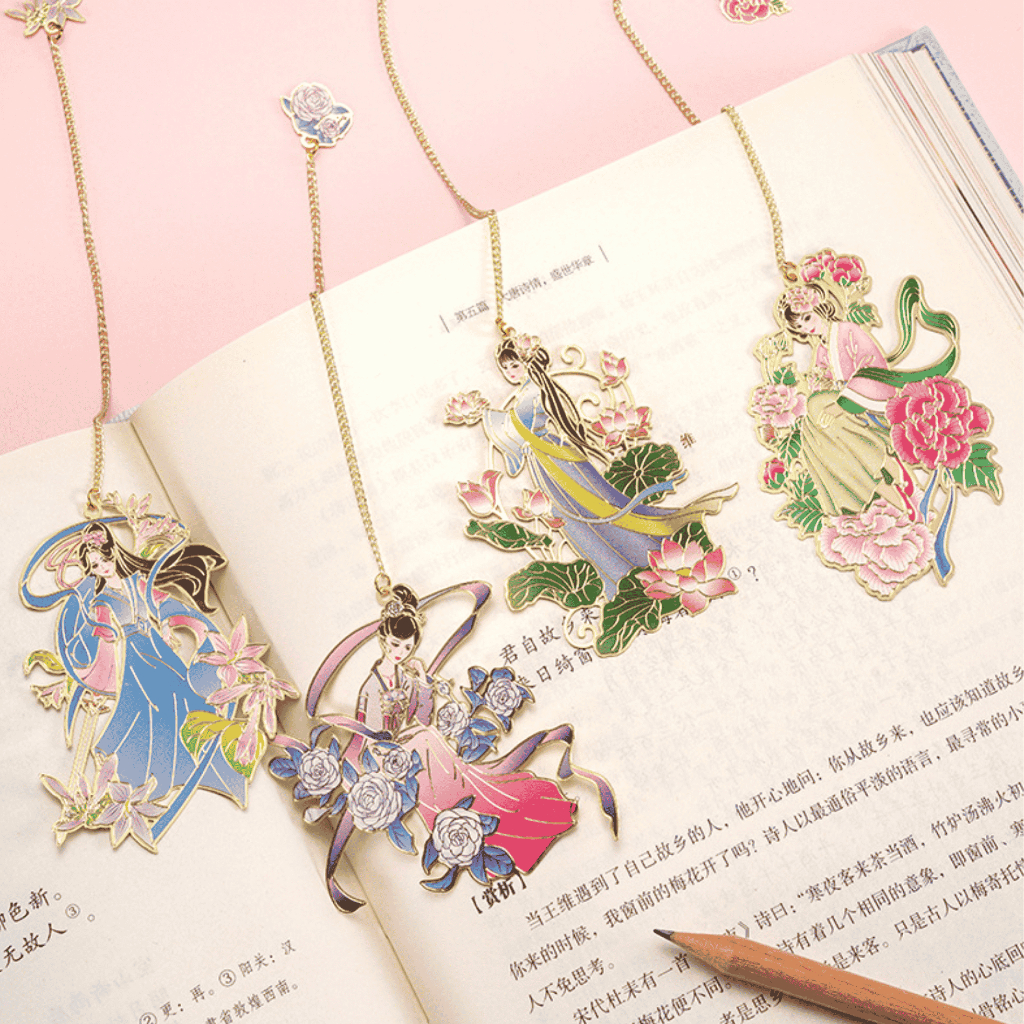 Jual SPECIALVORYU Pembatas Buku Logam Peri Bunga Wanita Fairy ...