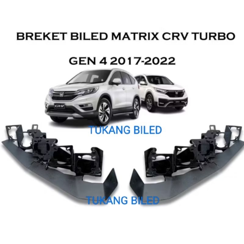 Jual Breket Biled Matrix CRV TURBO 2017 2022 Bracket Braket Bi Led ...