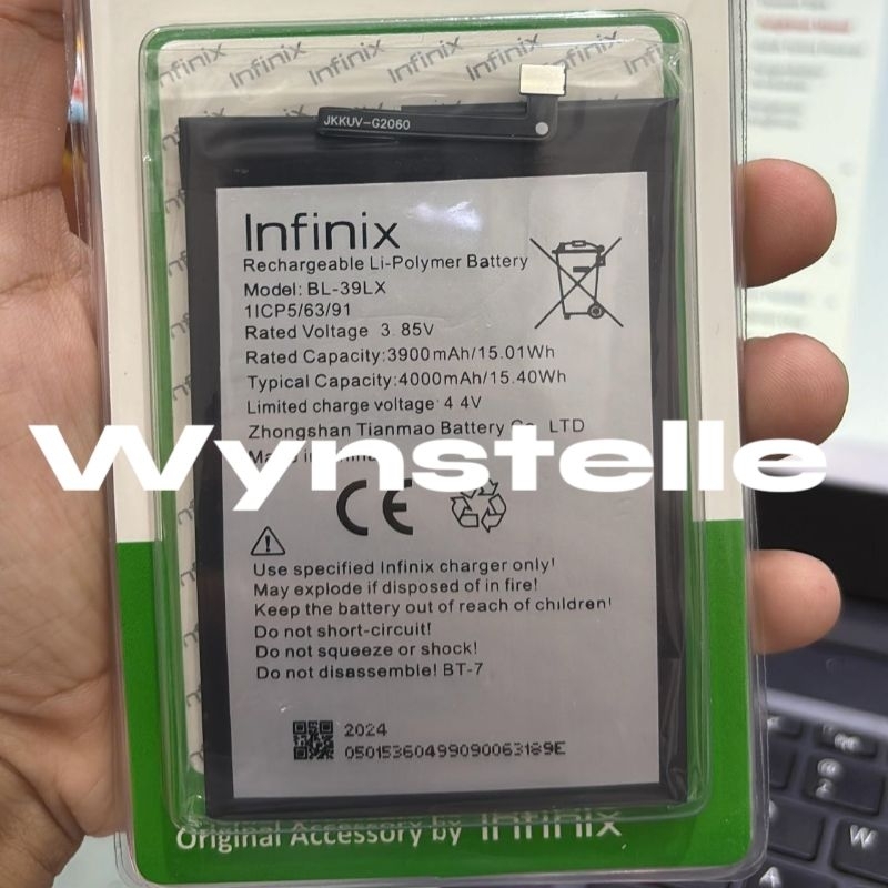 Jual Baterai INFINIX SMART 4 X653 - S5 X652 - X652B - SMART 4C X653C ...