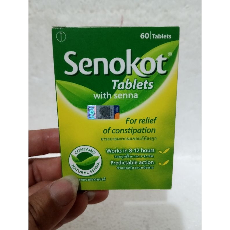 Jual Senokot Tablet with senna 60 tablets Original | Shopee Indonesia
