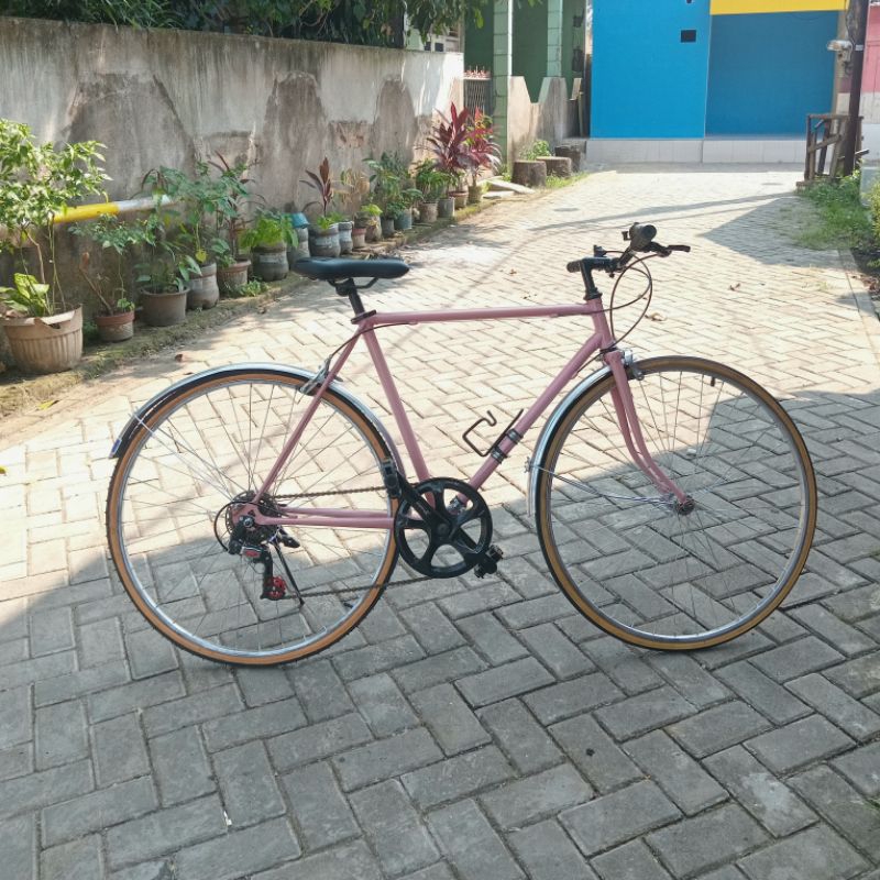 Jual Sepeda Commuter Bike Basic Frame Balap Jadul Taiwan Size 52 Ban 27 ...