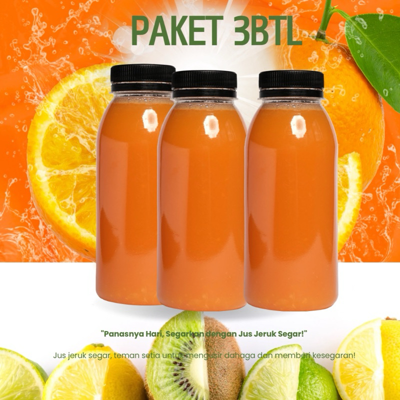 Jual Sari/jus buah segar paket 3botol | Shopee Indonesia