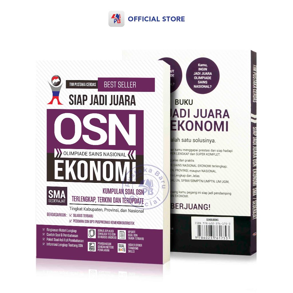 Jual Buku Olimpiade Ekonomi SMA Kumpulan soal OSN ( Gabungan Soal2 OSN dan KSN Terkini Terupdate ...