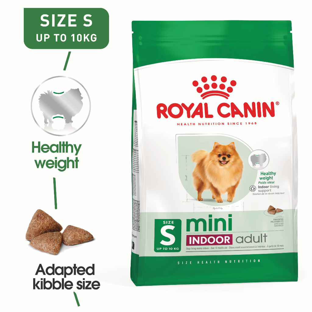 Jual Royal Canin Mini Indoor Adult (3kg) Dry Makanan Anjing Dewasa ...