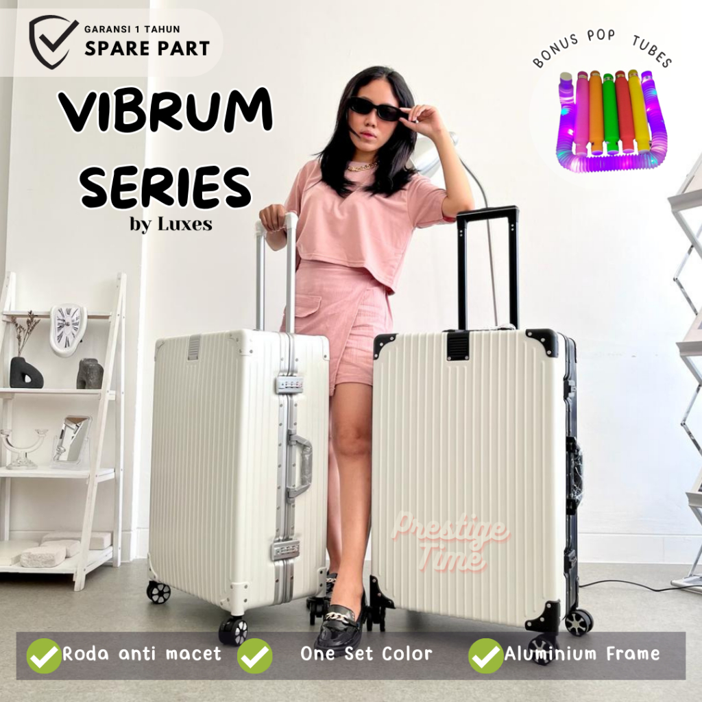 Jual Koper Kabin Cabin Premium Bagasi 20 26 Inch Luxes Vibrum Series ...
