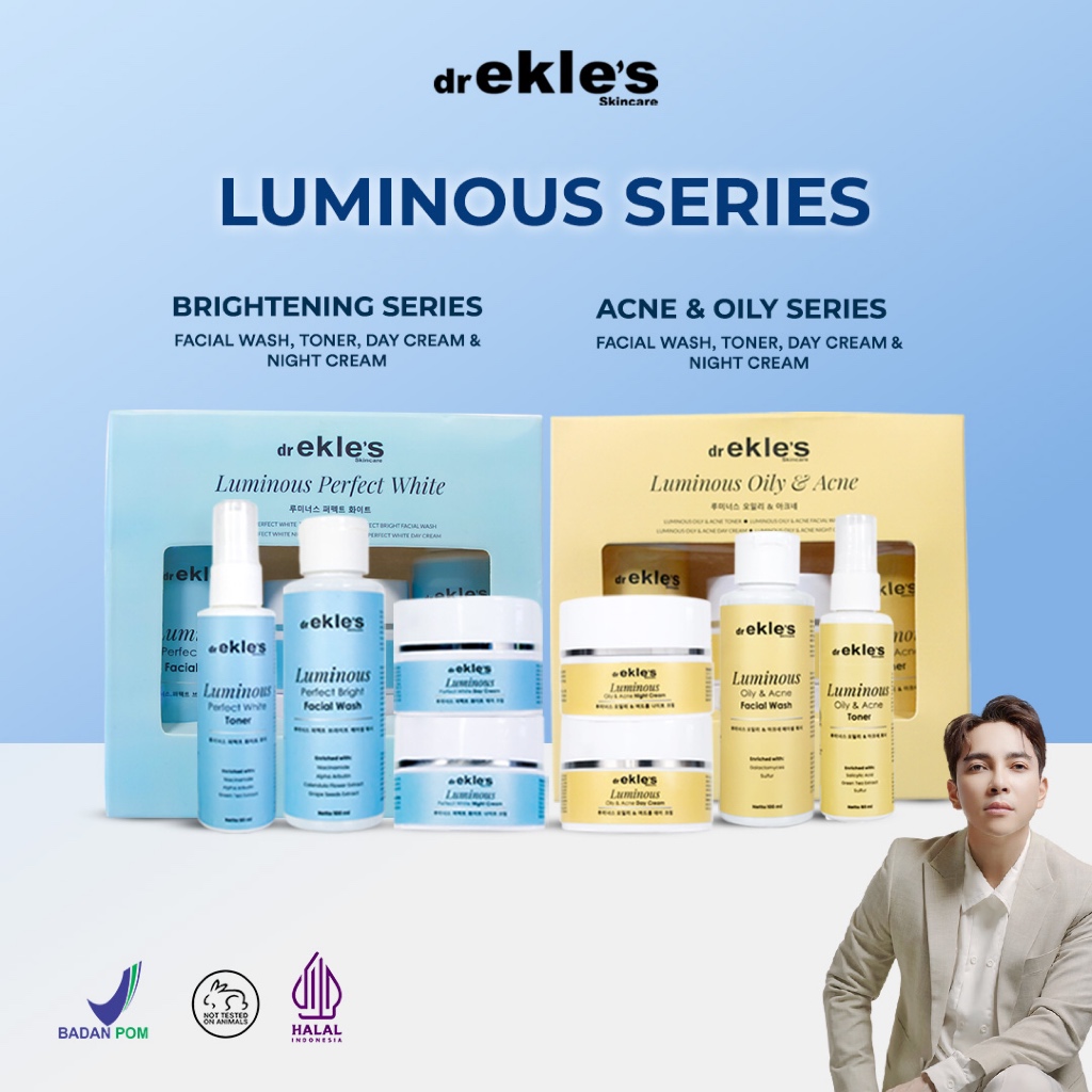 Jual dr ekles skincare Luminous Series - Paket Luminous Brightening ...