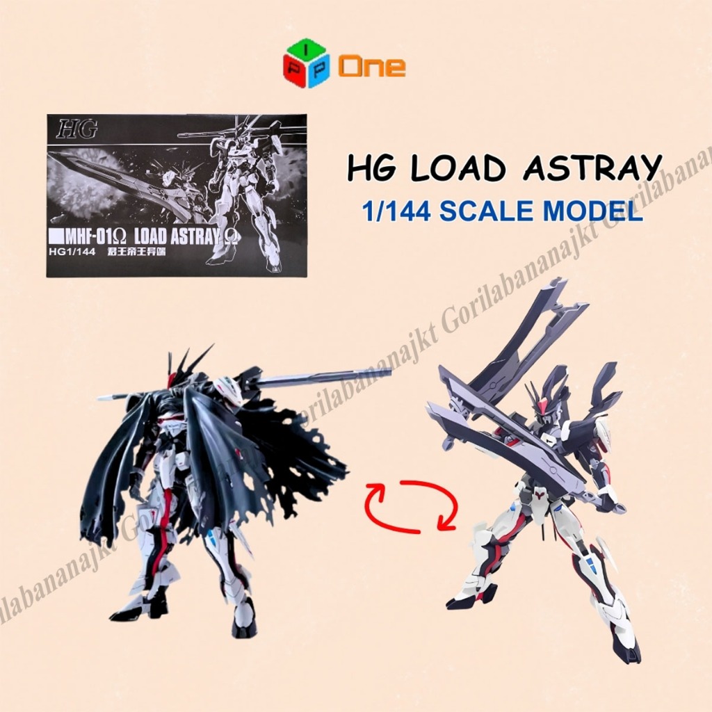 Jual HG 1/144 Dark Load Ashtray with cape cloak Action Figure | Shopee ...