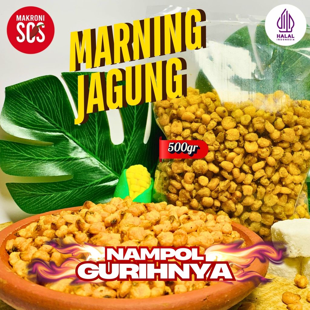 Jual Makaroni SOS - 500GR Marning Jagung Utuh Renyah Murah Mantap ...