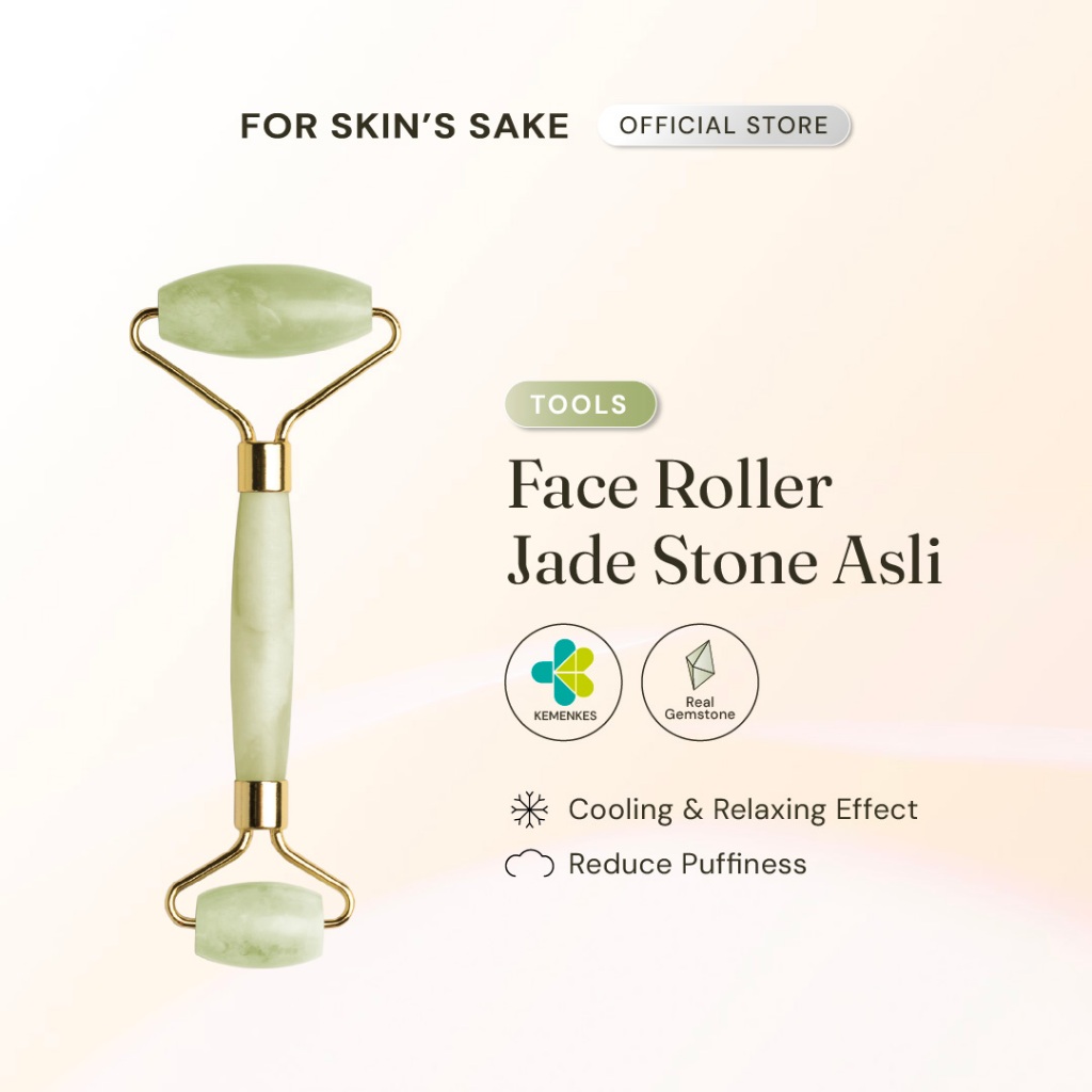 Jual For Skin's Sake FSS Jade Roller Alat Kecantikan Wajah Membantu ...