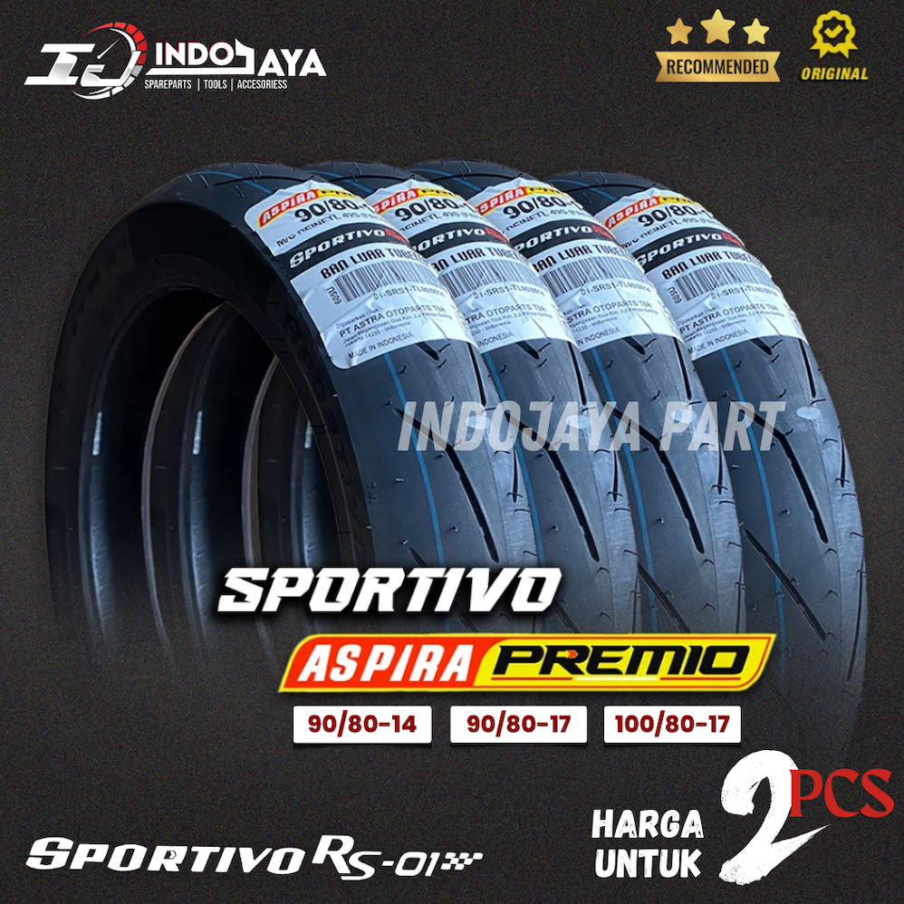 Jual [PAKET TERMURAH SEPASANG 2 BAN] BAN ASPIRA PREMIO SPORTIVO RS01 ...