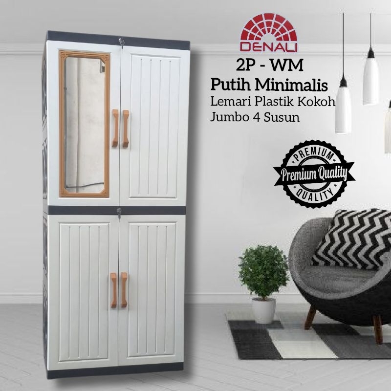 Jual Lemari Plastik Jumbo Denali 4 Susun | Shopee Indonesia