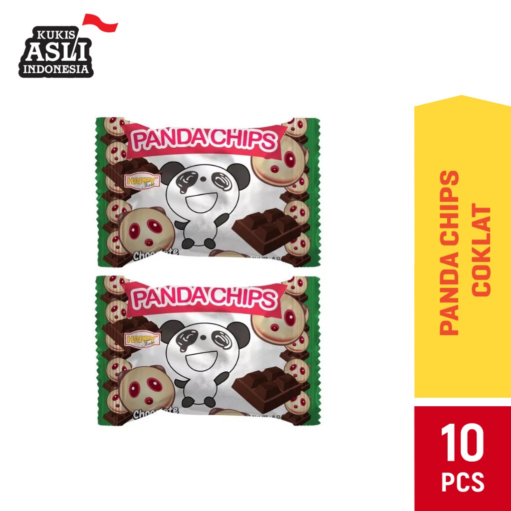 Jual Happy Time Panda Chips (isi 10 Pcs) | Shopee Indonesia