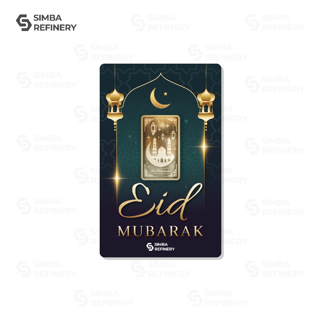 Jual Simba Refinery Logam Mulia 5 Gram Series Eid Mubarak | Shopee ...
