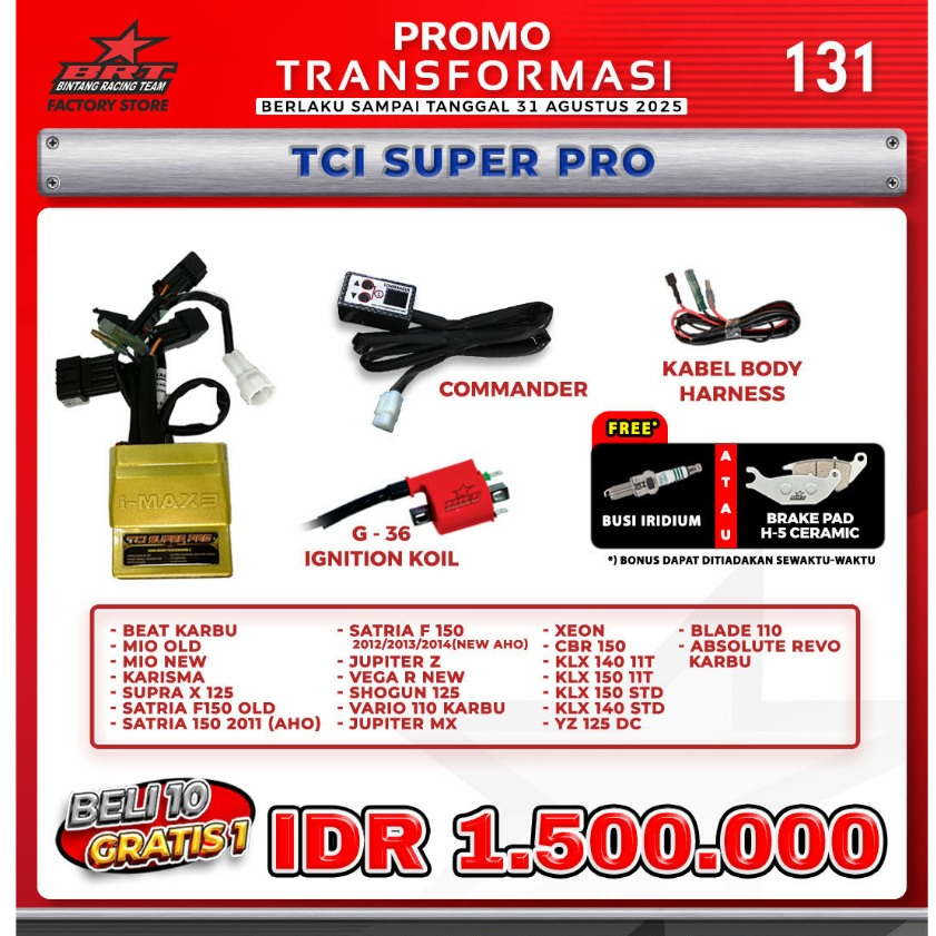 Jual TCI SUPER PRO MIO OLD/MIO SPORTY | Shopee Indonesia