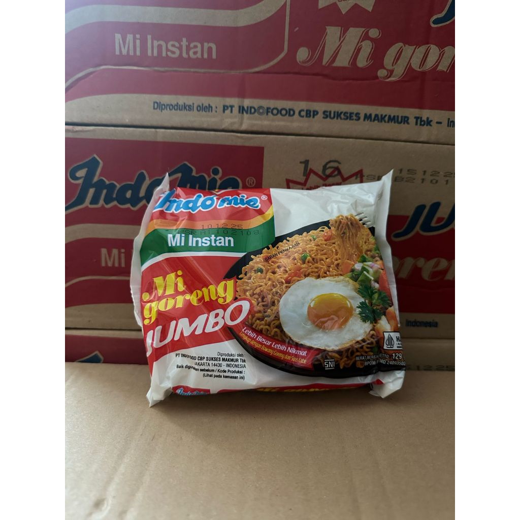 Jual INDOMIE GORENG JUMBO KARTON ISI 24 PCS KHUSUS INSTANT | Shopee ...