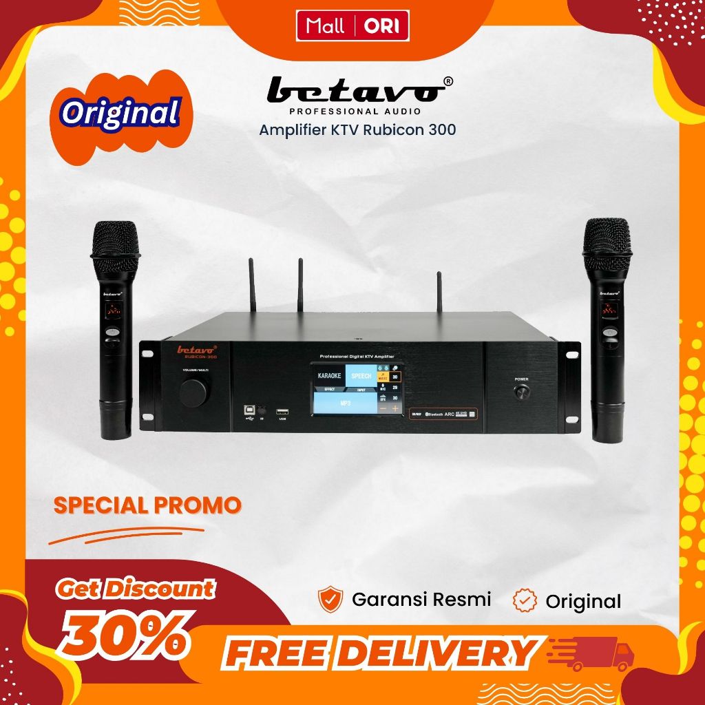 Jual Amplifier Ktv Betavo Rubicon 300 | Shopee Indonesia