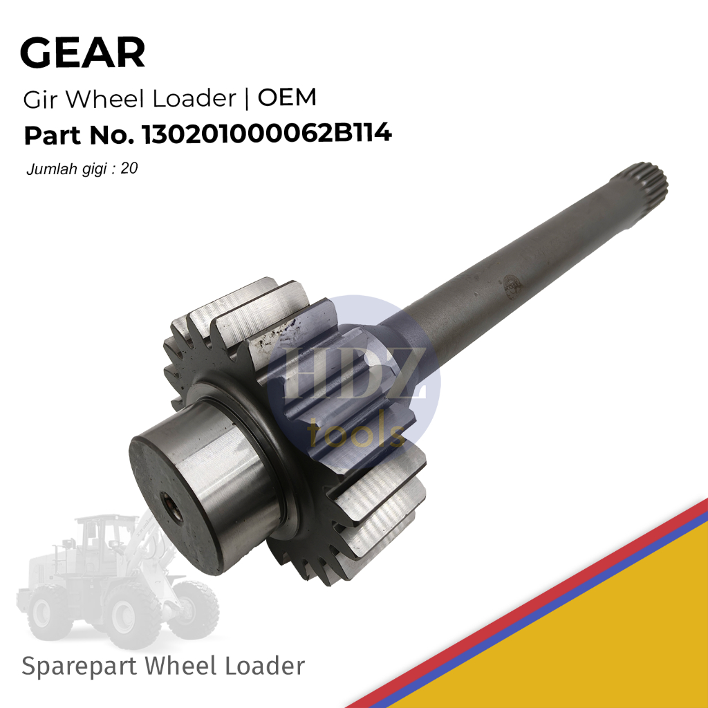 Jual Gear Gir Transmisi 1 dan 2 Wheel Loader Part No 130201000062B114 ...