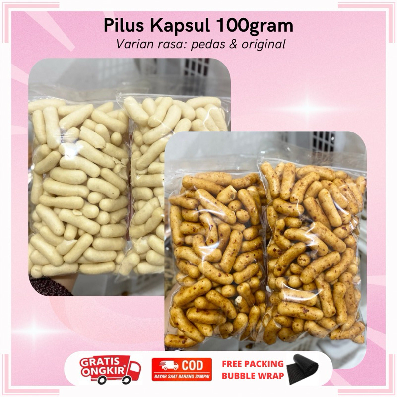 Jual PILUS KAPSUL PEDAS 100GRAM | PILUS KAPSUL ORIGINAL | Shopee Indonesia