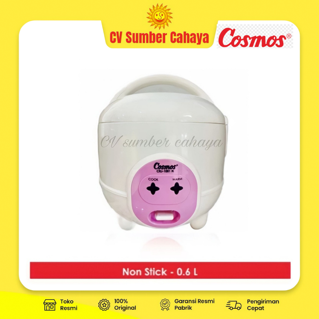 Jual Cosmos Rice Cooker Mini Magicom 0.6 Liter 3in1 Low Watt CRJ-1001 ...