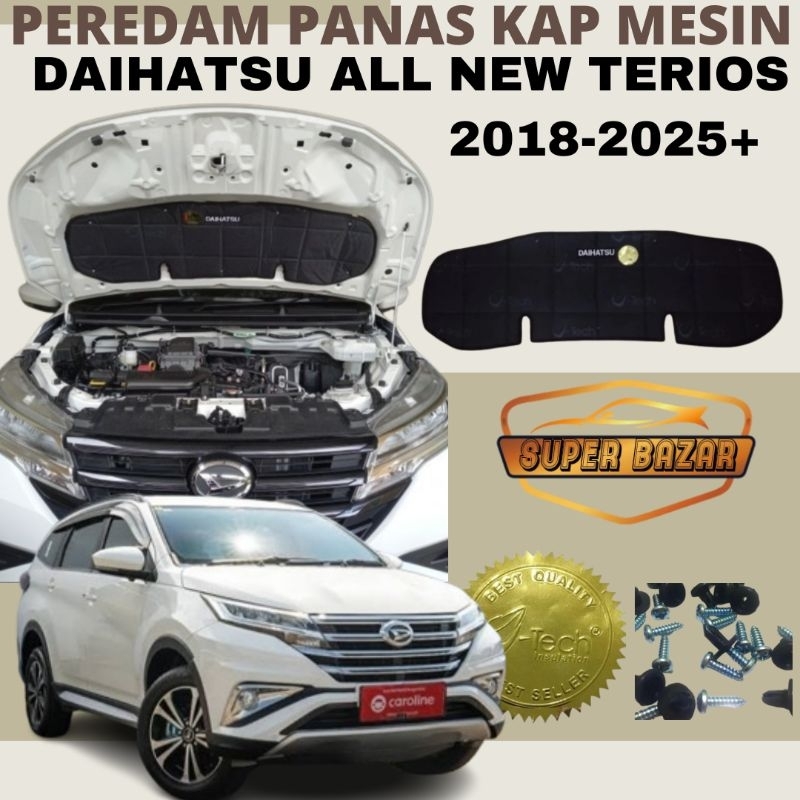Jual DAIHATSU ALL NEW TERIOS peredam panas kap mesin mobil | Shopee ...