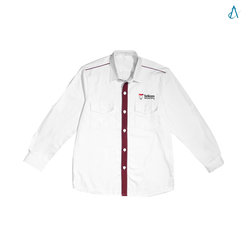 Jual Seragam Kemeja Putih Telkom University | Shopee Indonesia