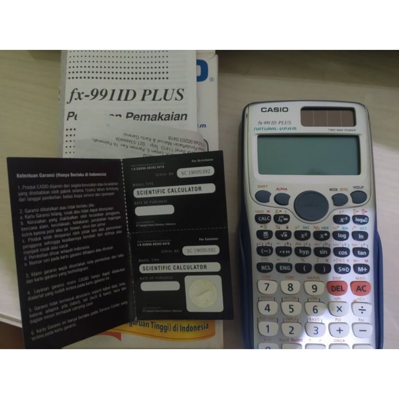 Jual Casio FX 991 ID Plus | Shopee Indonesia