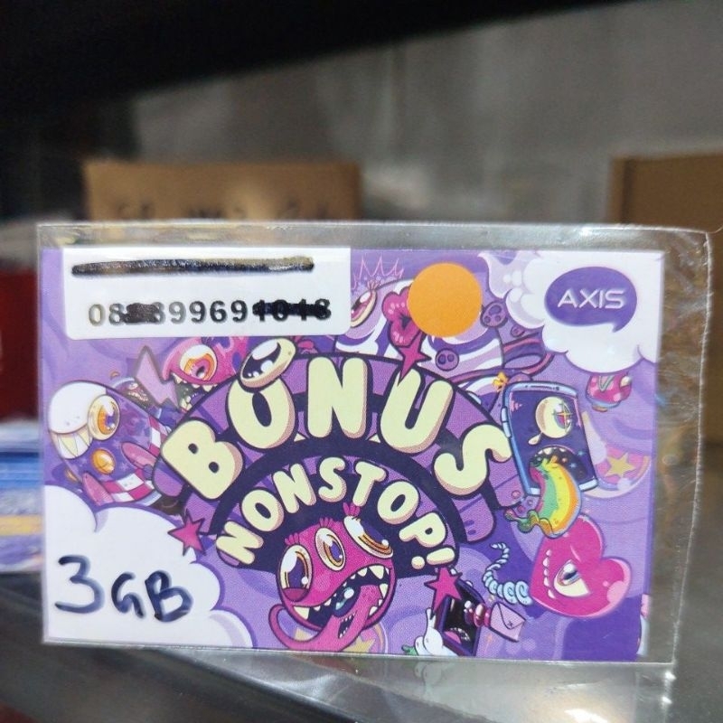 Jual KARTU PERDANA AXIS 3GB 60HARI | Shopee Indonesia