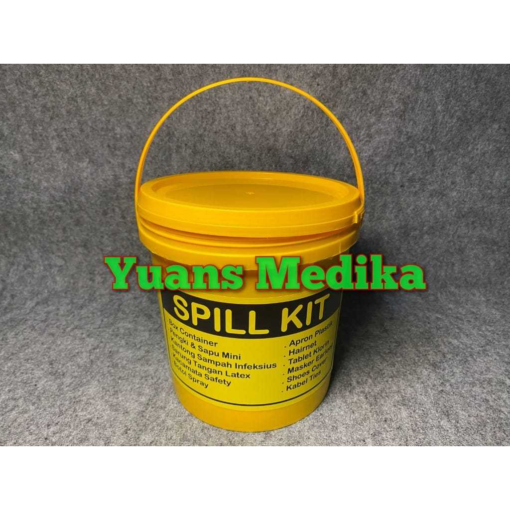 Jual Spill Kit Infeksius Klinik Rumah Sakit / Spil Kit Limbah B3 Medis ...