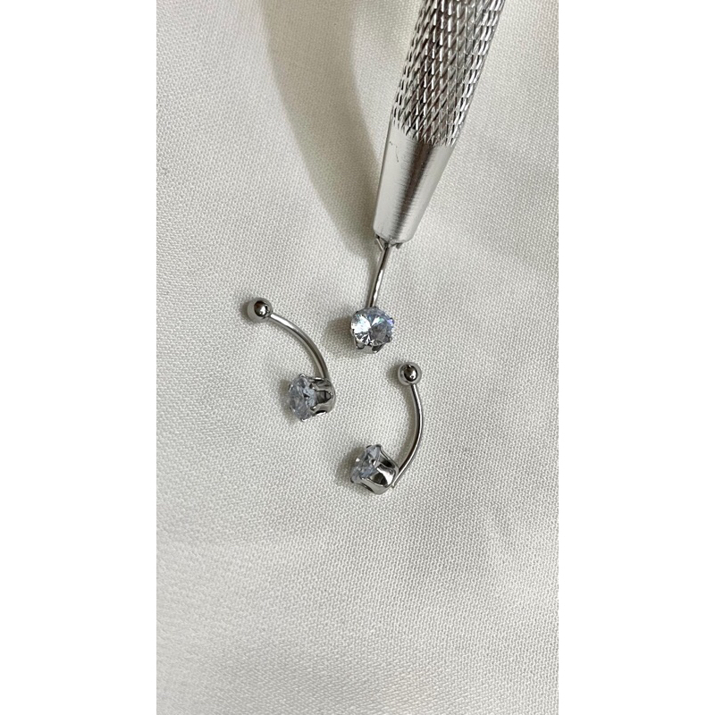 Jual BELLY BUTTON PIERCING ( anting untuk belly ) 16G | Shopee Indonesia