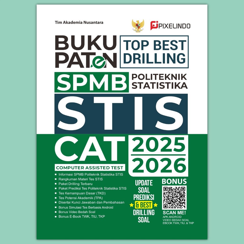 Jual Buku STIS 2025 2026 Latihan Soal dan Pembahasan Ujian Tes Masuk ...