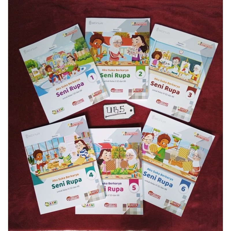 Jual PLATINUM SENI RUPA SD/MI KELAS 1,2 ,3,4, 5,6 KSP KURIKULUM MERDEKA 2025 | Shopee Indonesia