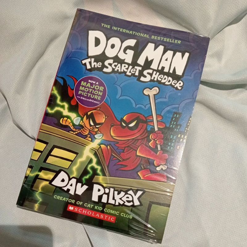Jual DOG MAN #12 : DOG MAN THE SCARLET SHEDDER BY DAVE PILKEY (ENGLISH ...