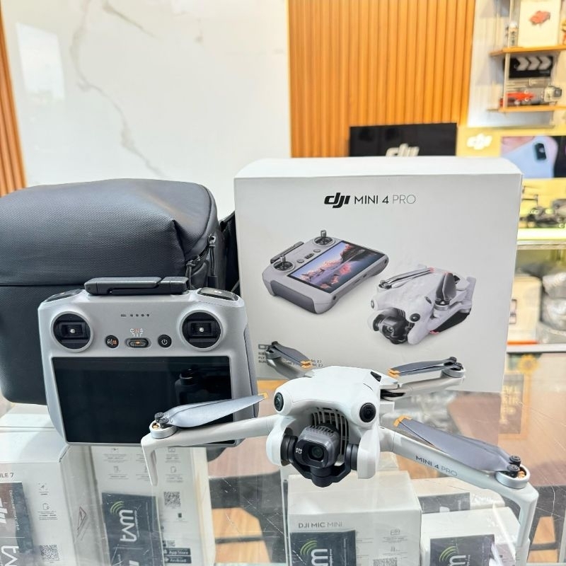 Jual DJI Mini 4 Pro DJI RC 2 basic battery plus 4K drone secondhand fullset like new free micro ...