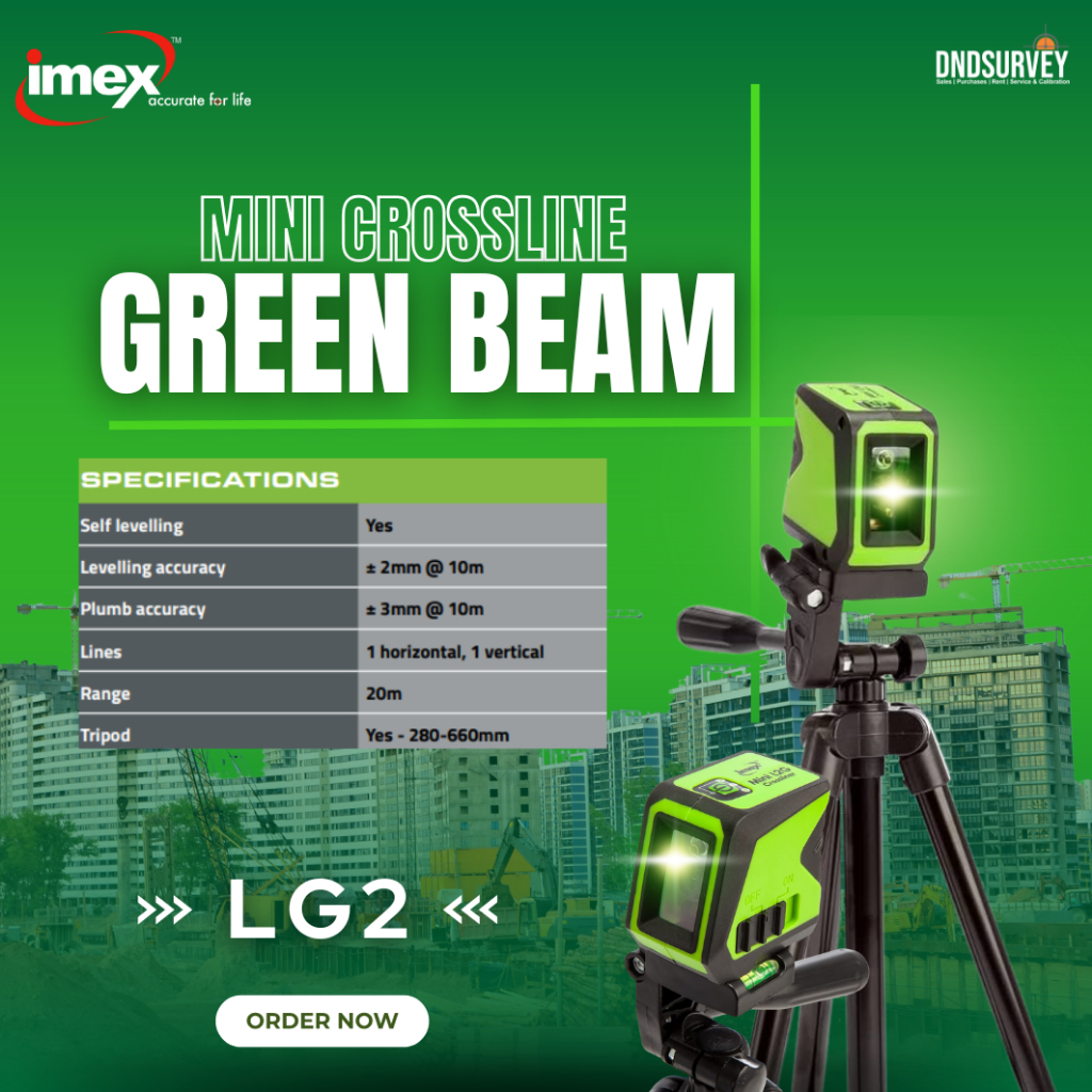 Jual IMEX L2G Mini Crossliner Line Laser Green Beam Alat Ukur Bangunan ...