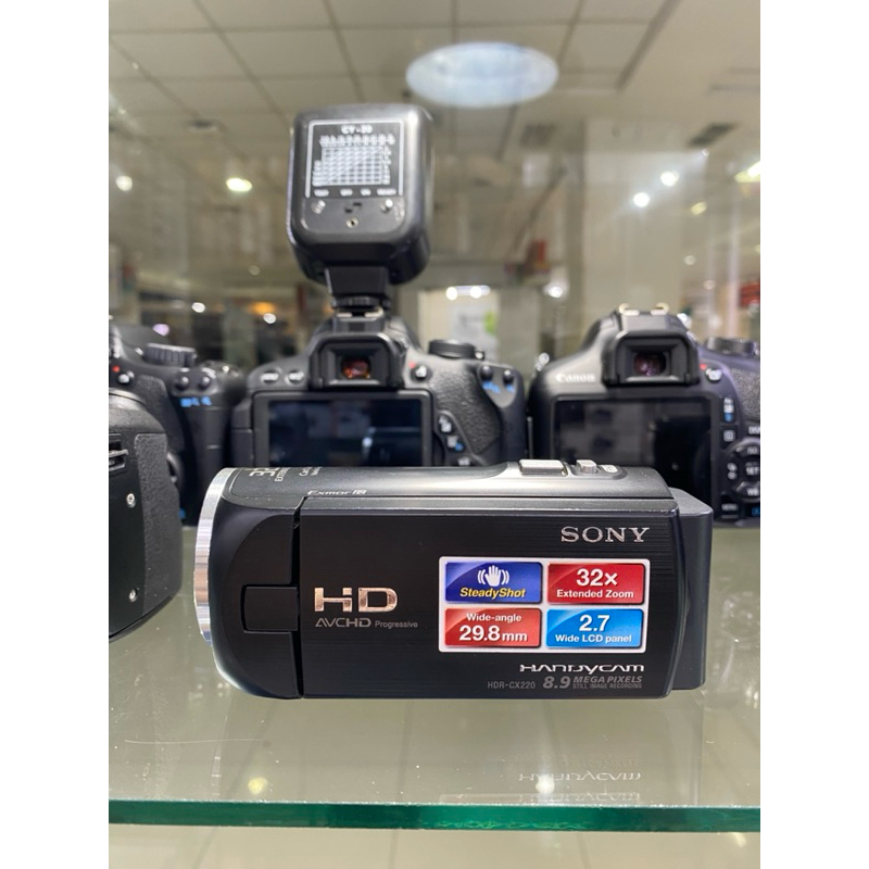 Jual HANDYCAM SONY HDR-CX220 FULLHD 8.9MP 32X OPTICALZOOM ORIGINAL BIG ...