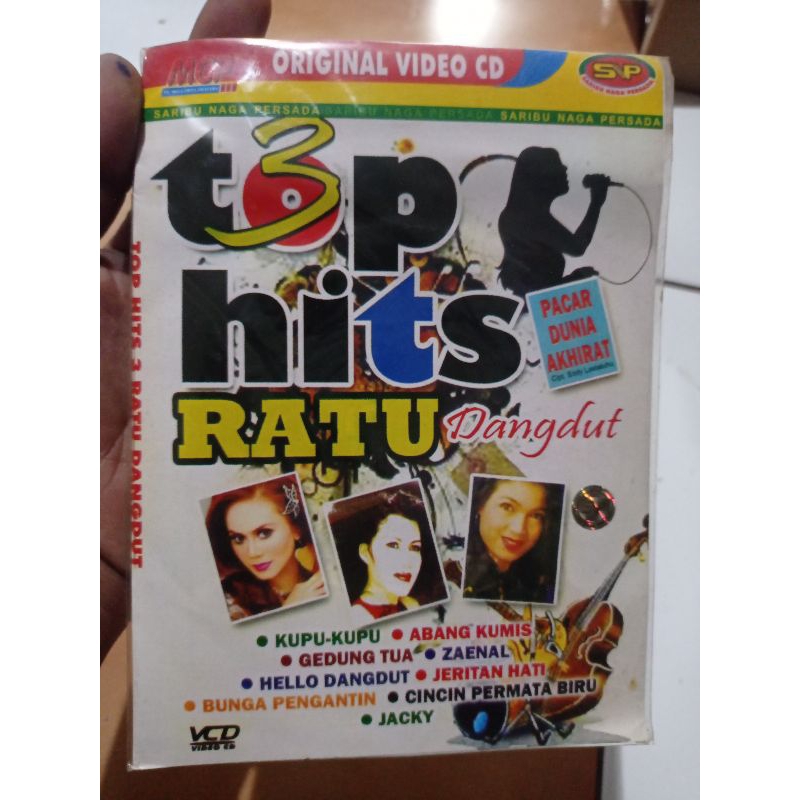 Jual kaset VCD original karaoke top hits ratu dangdut - terpopuler | Shopee Indonesia