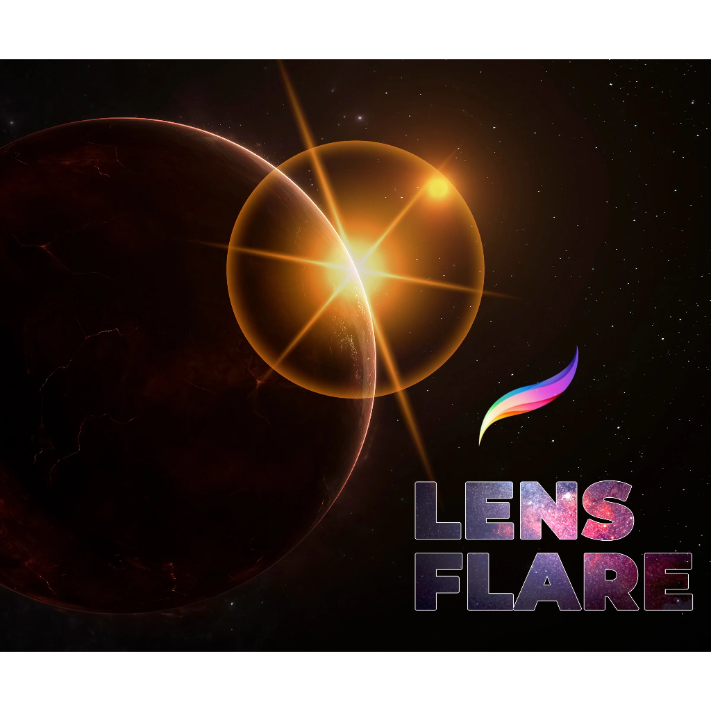 Jual Procreate Brush - Lens Flare | Shopee Indonesia